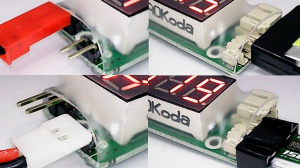 Battery Voltage Tester Universal Connectors – MicronWings