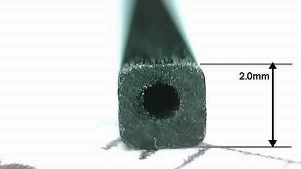 Carbon Rod Square 2.0mm x 40cm (pack of 3) – MicronWings