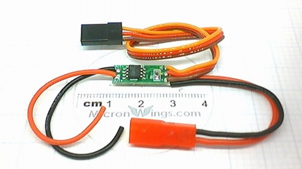 ESC Brushed Micro 1-2S 2A – MicronWings