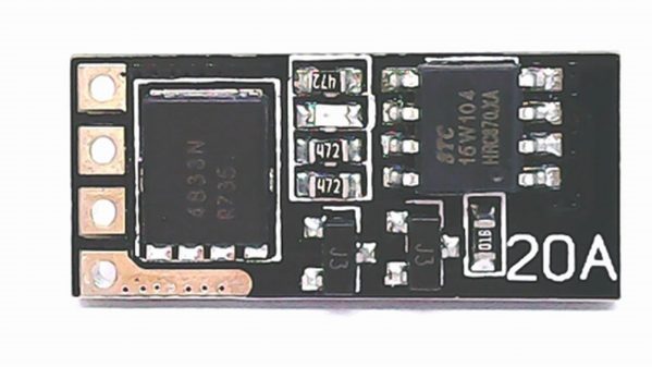 ESC Brushed Micro 1S 20A Bare Board – MicronWings